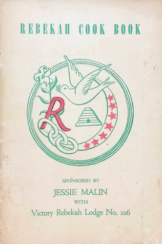 Rebekah Cook Book Victory Lodge No. 106 Jessie Malin Dallas TX 1940s ...