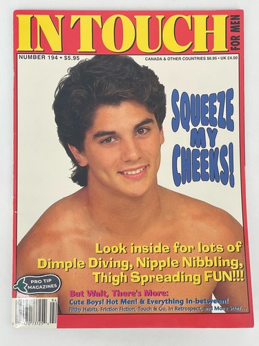 In Touch Magazine For Men #194 Squeeze My Cheeks! Vintage Gay Interest ...