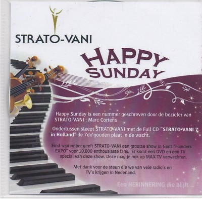 Strato Vani-Happy Sunday promo cd single | eBay