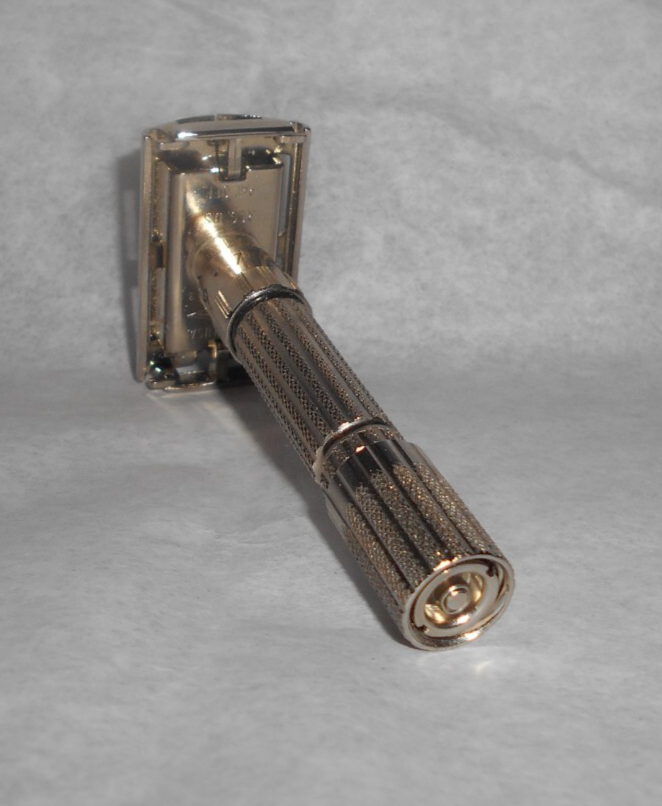 Gillette Fat Boy Razor TTO 1960 Adjustable Refurbished Replated Mirror ...