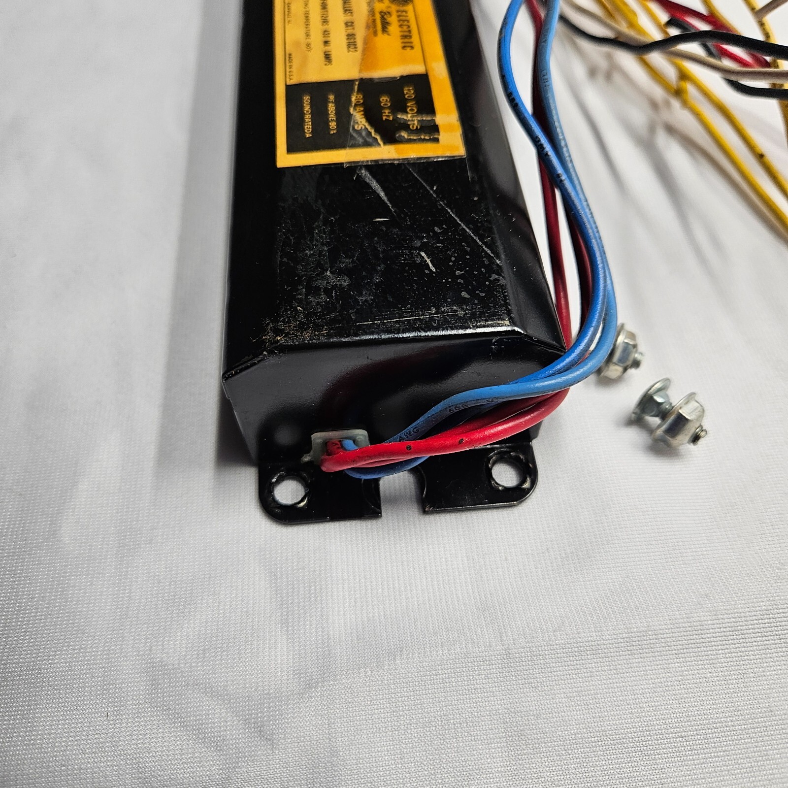 General Electric 8g1022w Rapid Start Ballast Class P 120v .80a 60hz for ...