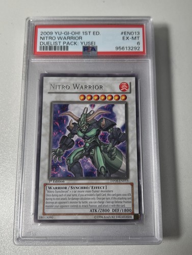 Nitro Warrior DP08-EN013 - Yusei - 1st Edition for sale online | eBay