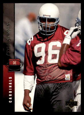1994 Upper Deck #49 Clyde Simmons Arizona Cardinals | eBay
