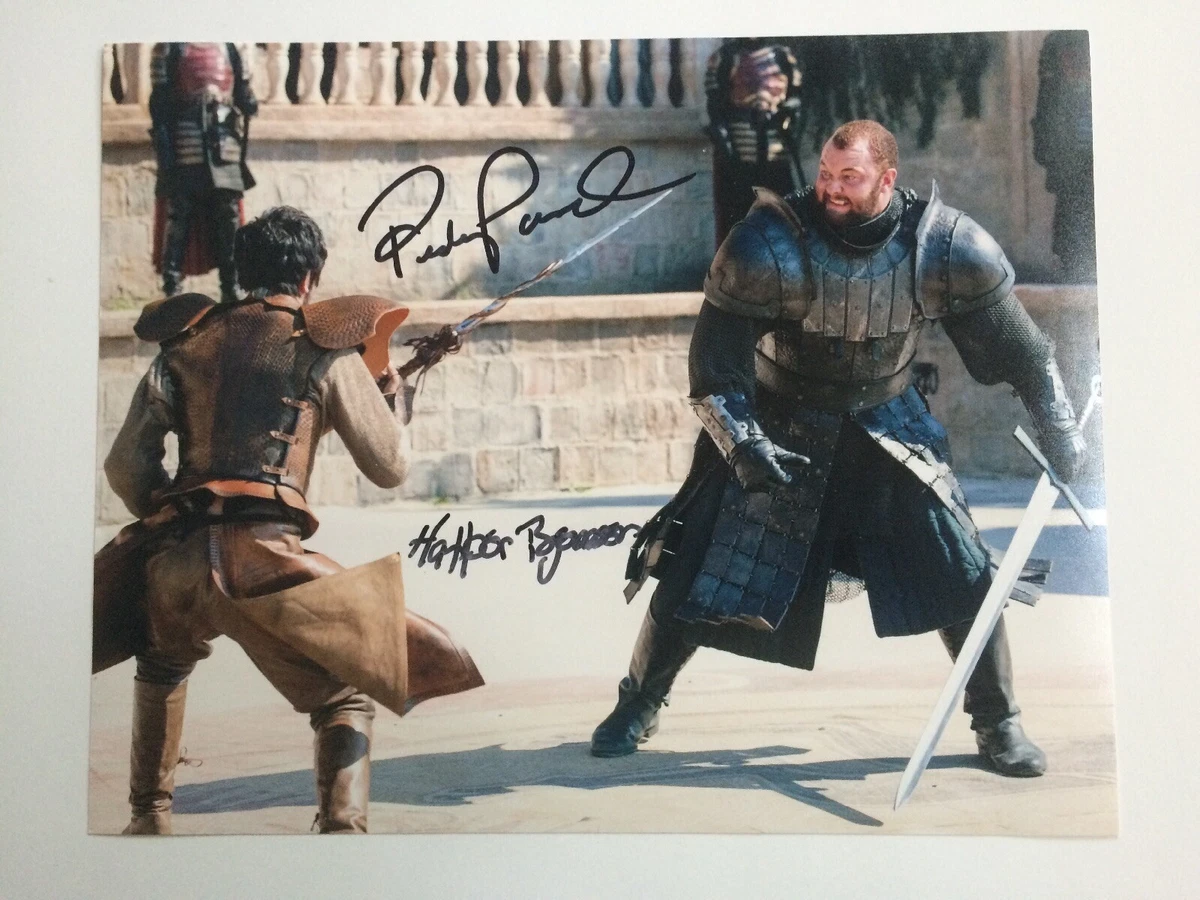 Hafthor Bjornsson Pedro Pascal