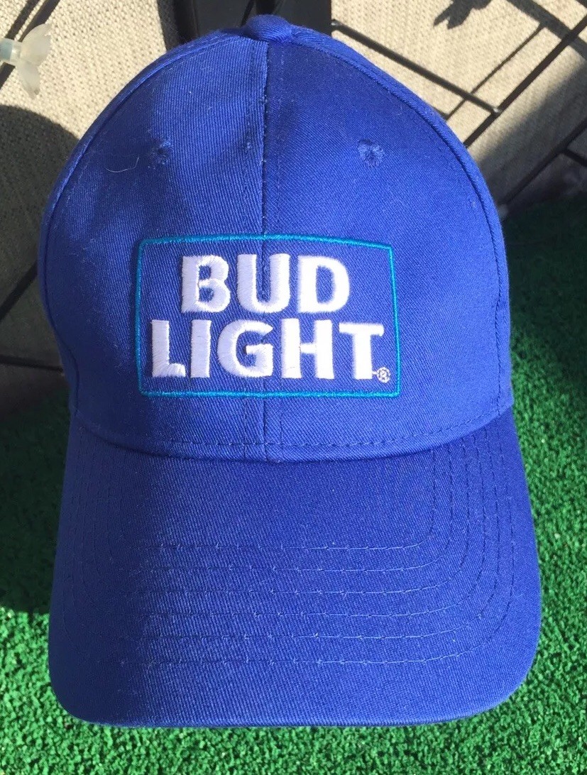 Bud Light Beer Cap St Louis Brewery blue Strapback K… - Gem