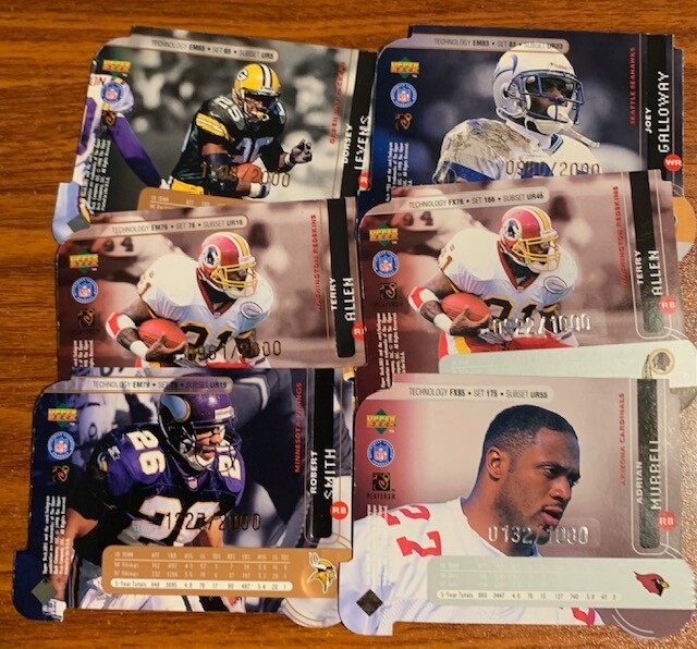 1998 UD UD3 Number Lot to 1000-Allen,Murrell & 2000-Levens,Allen,Smith ...