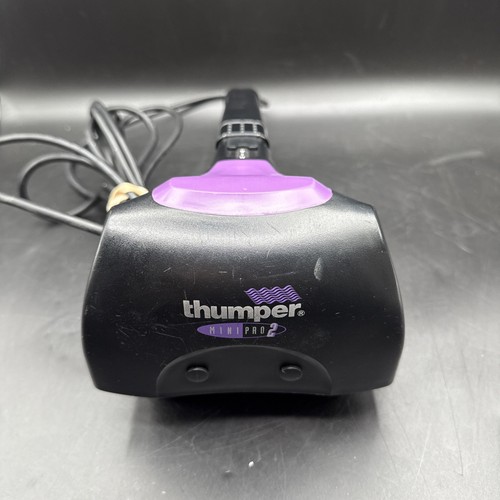 Thumper Mini Pro 2 Massager 3-Speed Handheld Percussion Purple Model ...