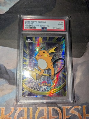 2000 Pokemon Topps Raichu Chrome Spectra PSA 9 | eBay