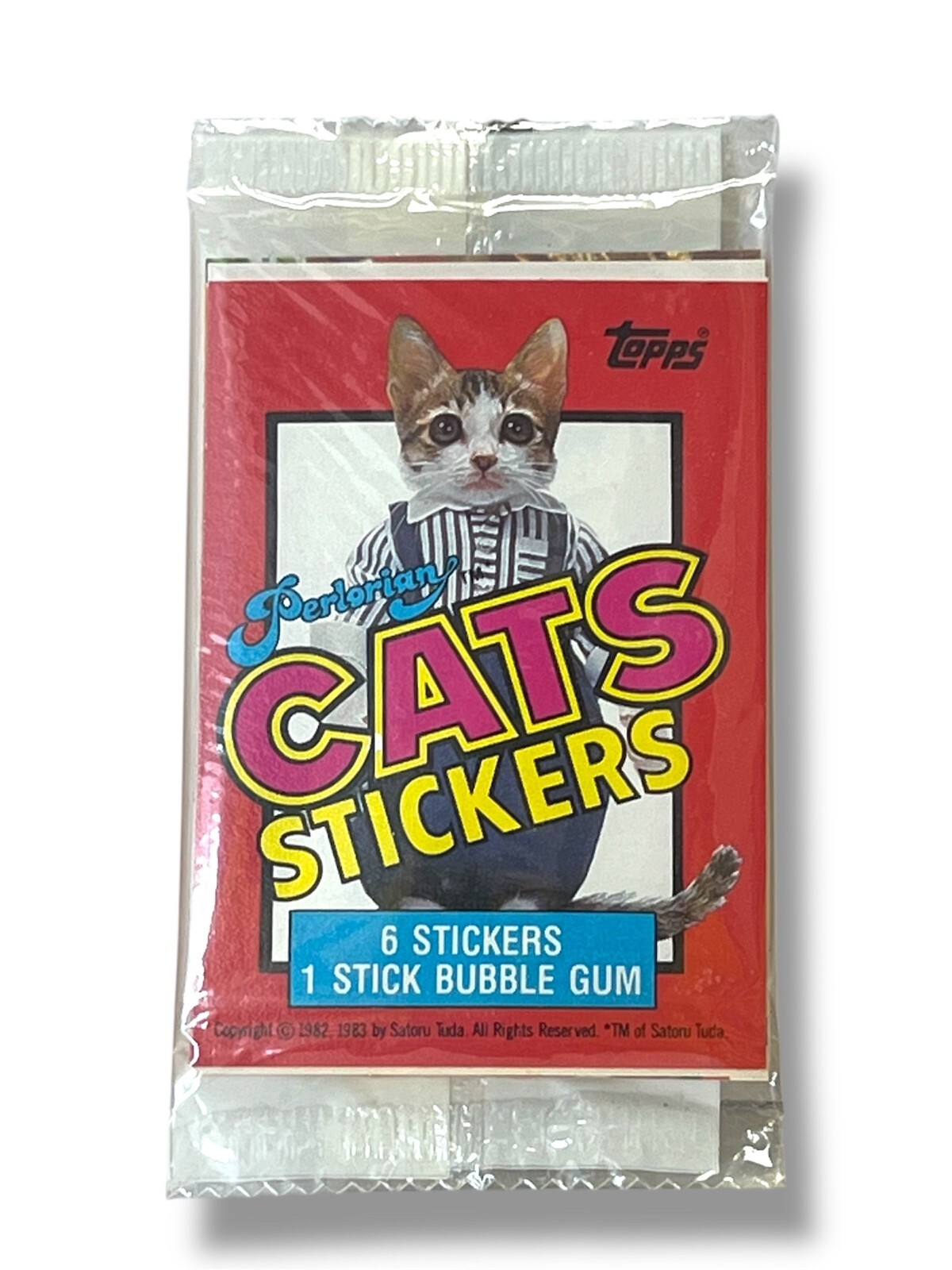 1983 Topps Perlorian Cats Stickers + Bubble Gum 36-Pack Box | eBay