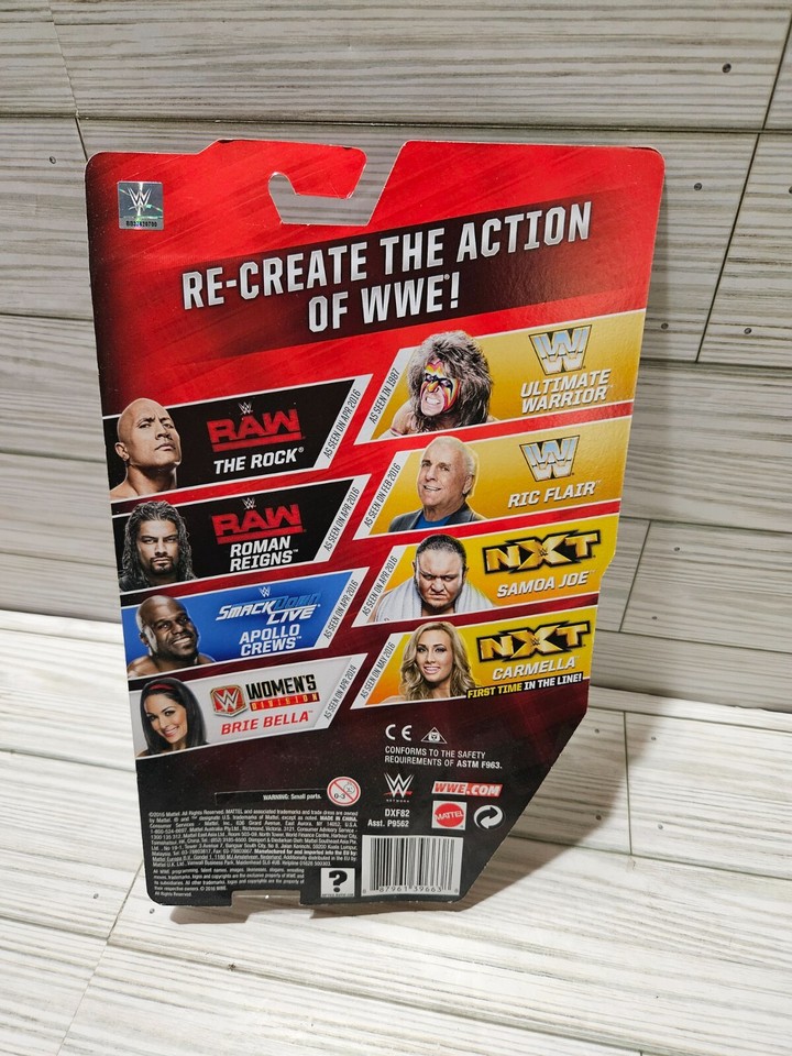 Samoa Joe WWE Mattel Basic Series 70 Chase with Slammy Award | eBay