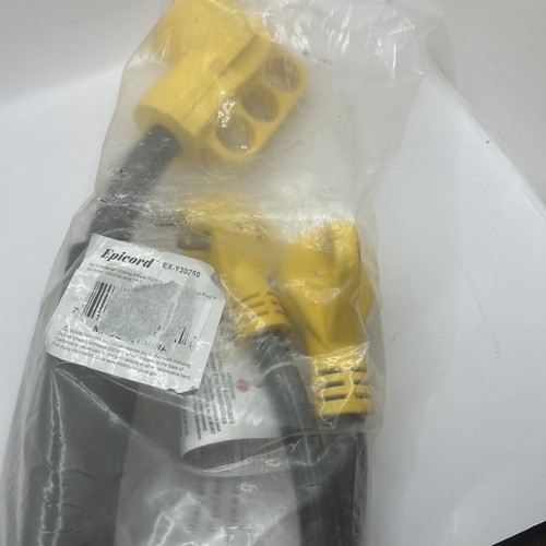 Epicord EX-Y30250 RV Y Split Adapter Cord Cable 50A Yellow | eBay