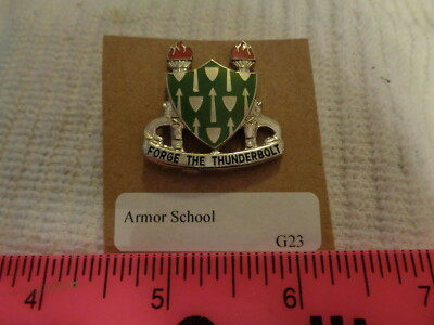 Armor School G23 Unit Crest, DI, DUI (DRAW#W1) | eBay