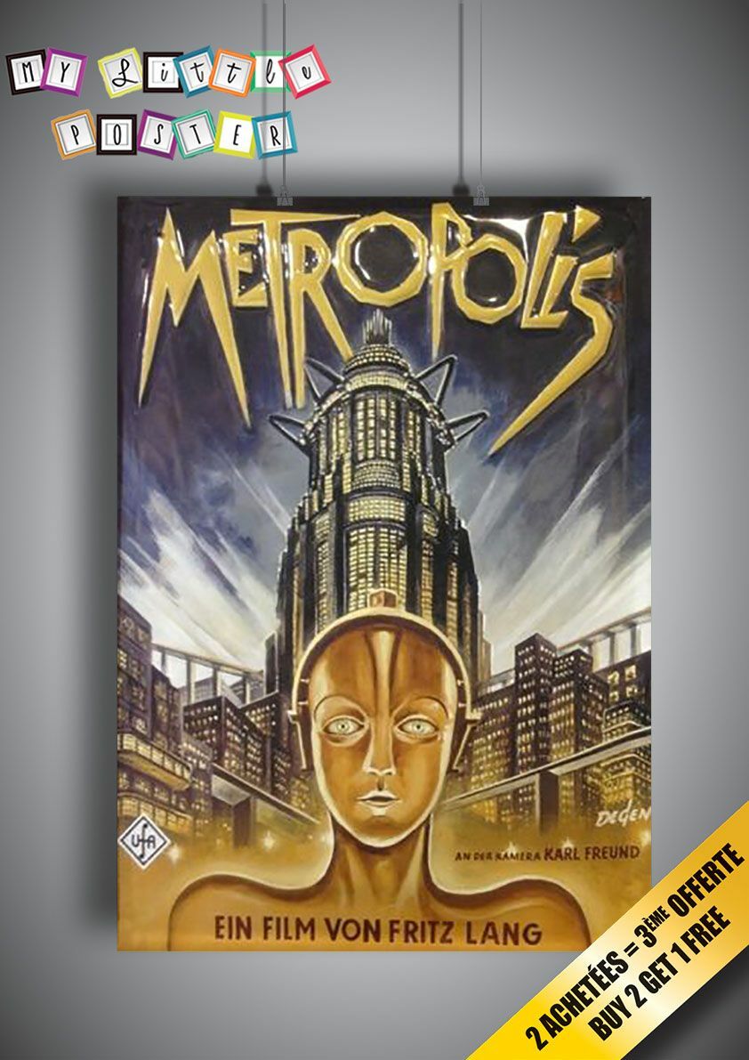 Original Metropolis Movie Poster