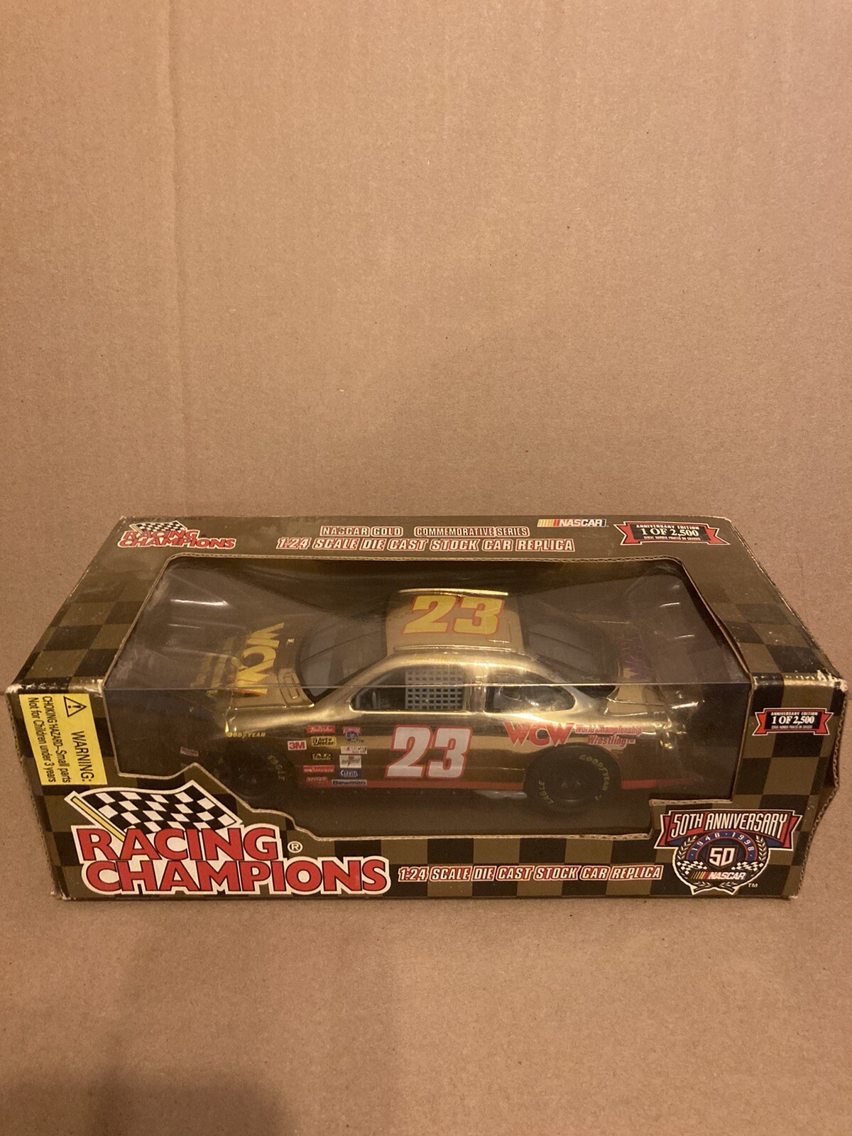 WCW NASCAR Diecast 50th Anniversary 1998 1:24 Racing Champions # 23 ...