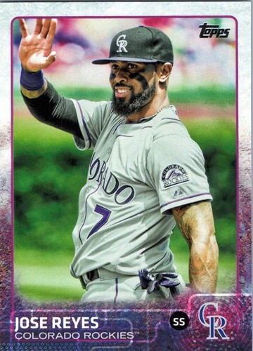 2015 Topps Update #US352 Jose Reyes Colorado Rockies | eBay