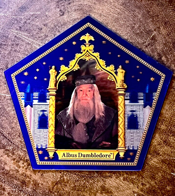 Albus Dumbledore Harry Potter Chocolate Frog Hologram Card | eBay