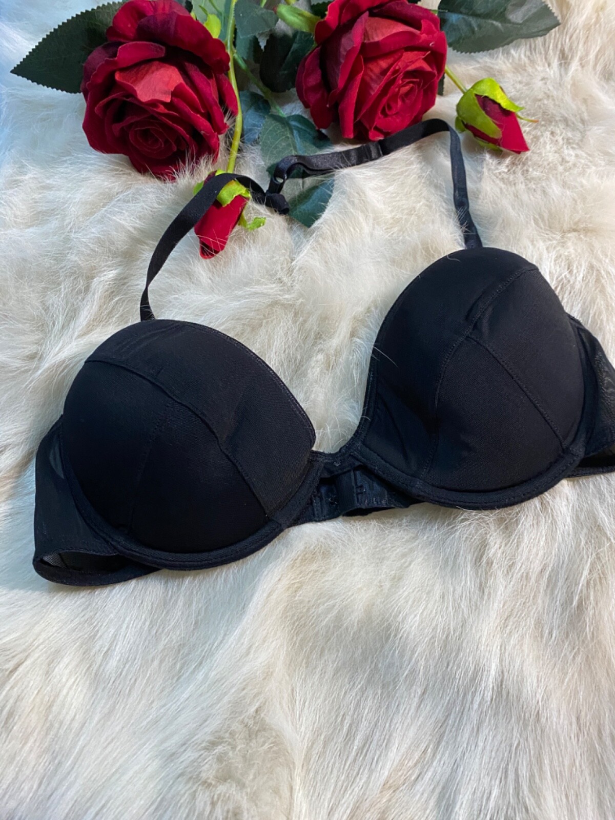 COLLECTION Bra size it 4b us 36b eu 80b padded underwired black black ...