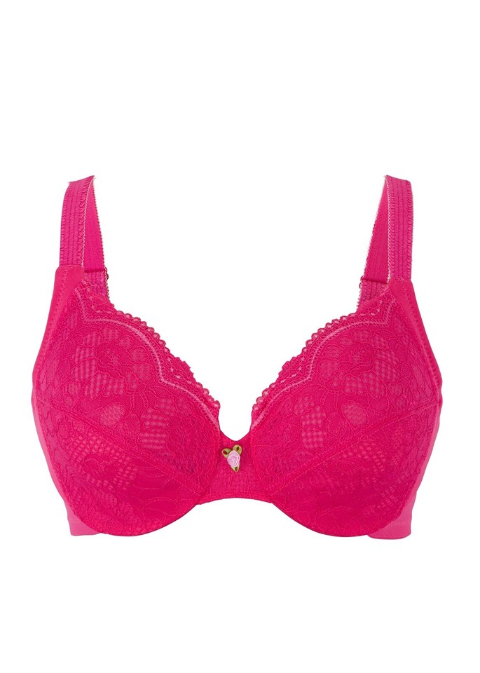 Brand Name PRETTY~HOT~PINK~BRA 42D Wonderwire (UBER COMFORT) Smooth ...
