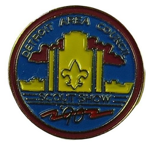 Detroit Area Council Scout Show Boy Scout Hat Pin Bdr (AL353) | eBay