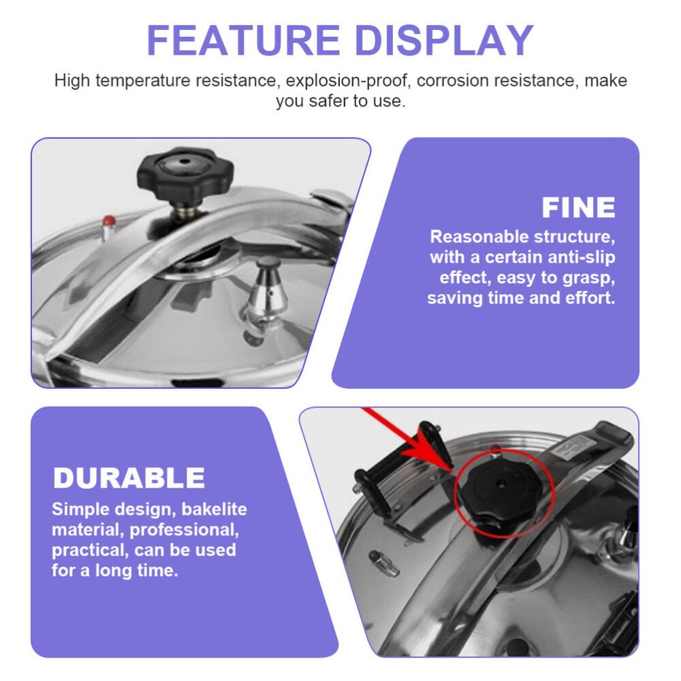 4 Pcs Pressure Cooker Accessories Universal Lid Handle Pan Knobs | eBay