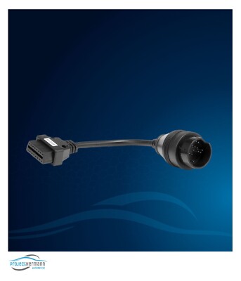 38Pin OBD1 16Pin OBD2 Diagnose Adapter Stecker Mercedes W124 W140 W202 ...