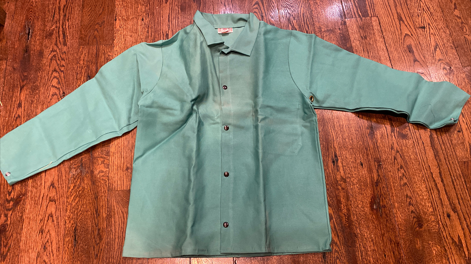 ITEX Banox FR3 Flame Resistant Shirt Medium Welding Button Up Vented ...