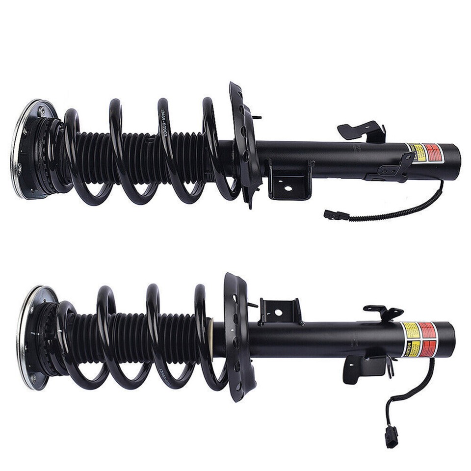 Pair For Range Rover Evoque Front LH+RH Shock Strut Assys w/Electric ...