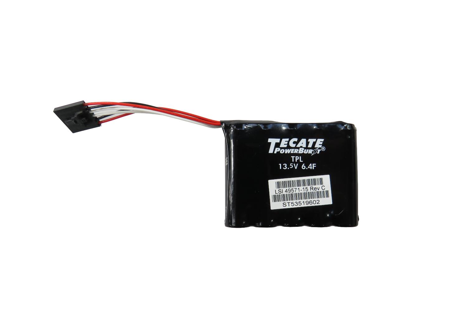 LSI Tecate PowerBurst TPL 13.5 V 6.4F Battery BBU09 CVM02 BBU 49571-15 ...