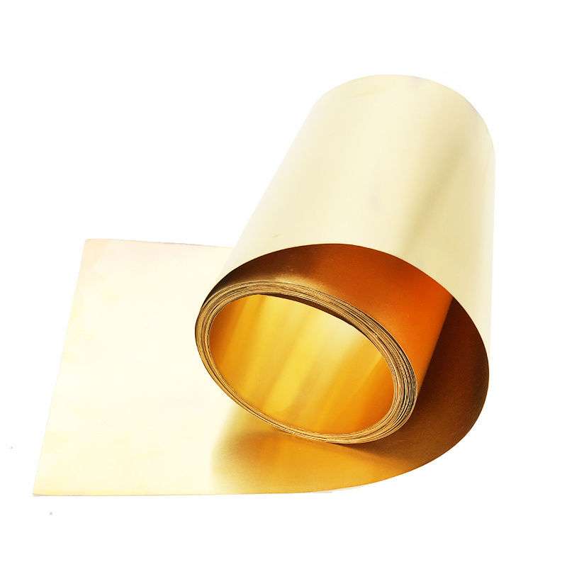 Thin Brass Sheet Roll Metal Foil Shim Plate Brass Sheet Foil Belt Brass ...