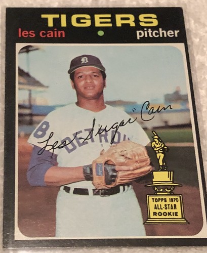 1971 Topps #101 Les Cain Detroit Tigers Pitcher | eBay