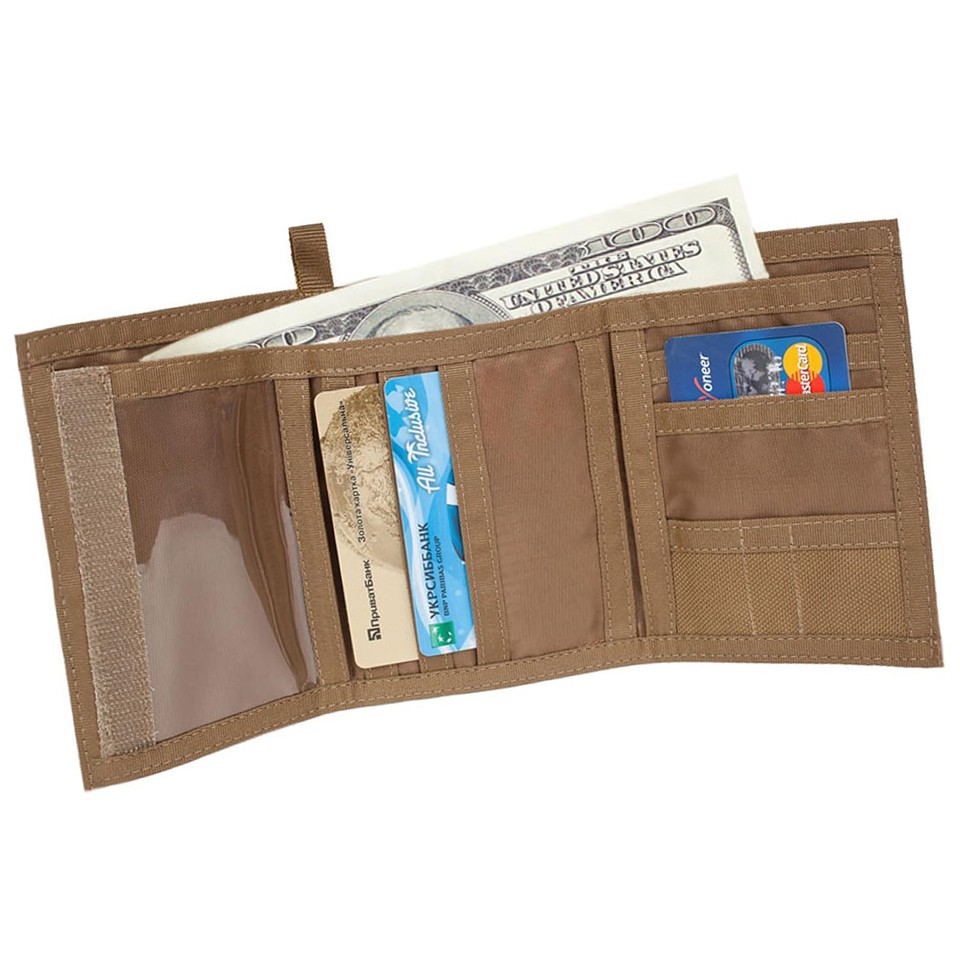 Trifold Mens Nylon Wallet-Military Tactical Men Wallets- ID Card Holder ...