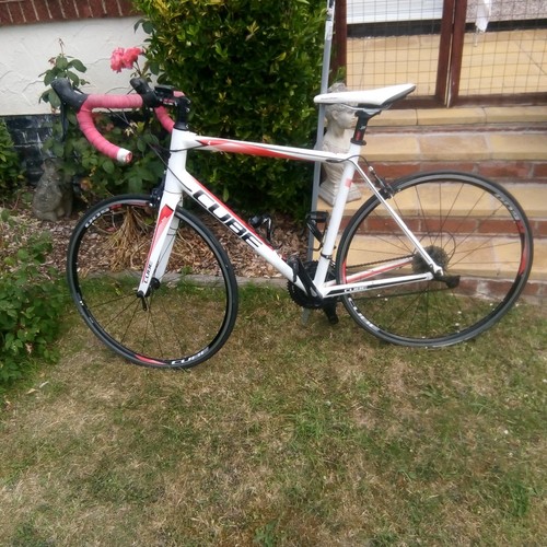 Cube Peleton Road bike, Blue, 56 inch frame, good conditon | eBay UK