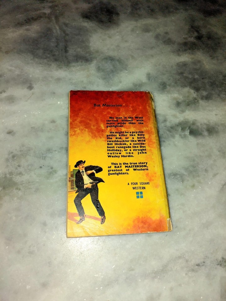 Bat Masterson By Richard O'Connor Four Square Book In 1960 | eBay