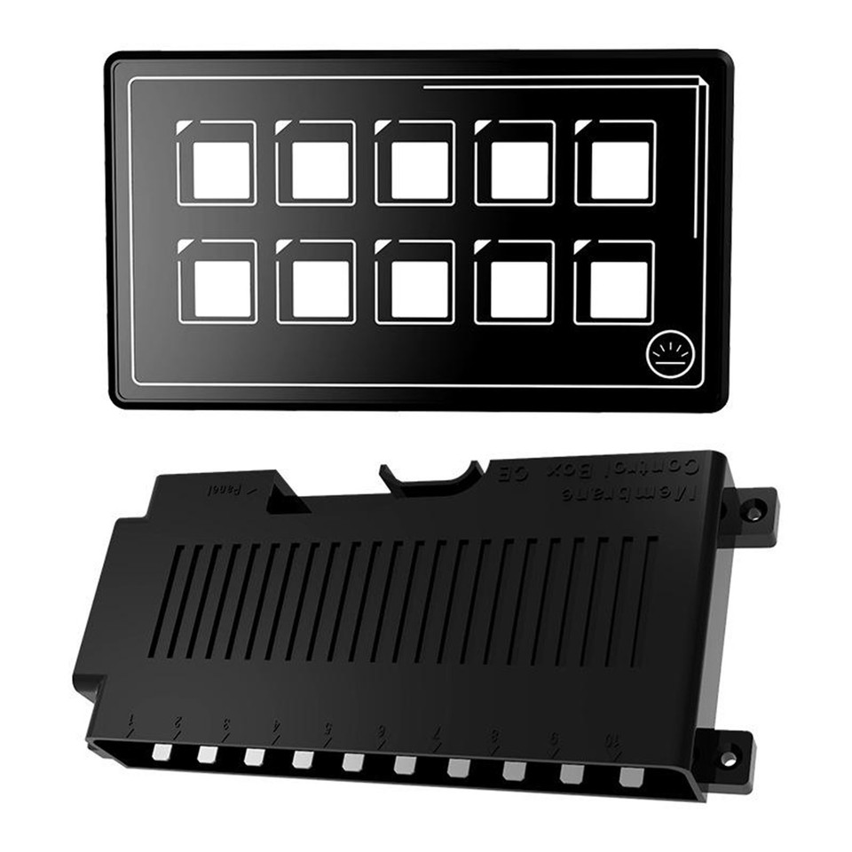 10P Touch Screen Control Switch Panel APP Control for Car Boat Truck ...