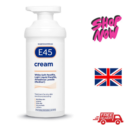 E45 Cream 500g Moisturising Dry Skin Dermatological | eBay UK