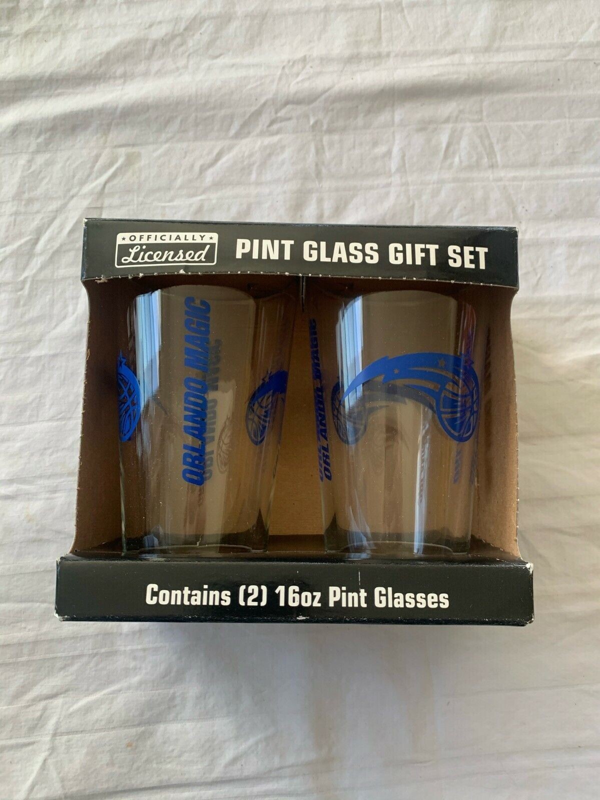 Orlando Magic NBA 2-Pack of 16oz Pint Glass Cup Mug Boelter Brands New ...