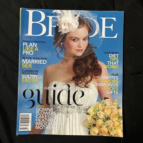 2 Wedding Planning Magazines: For The Bride, and Inside Weddings | eBay
