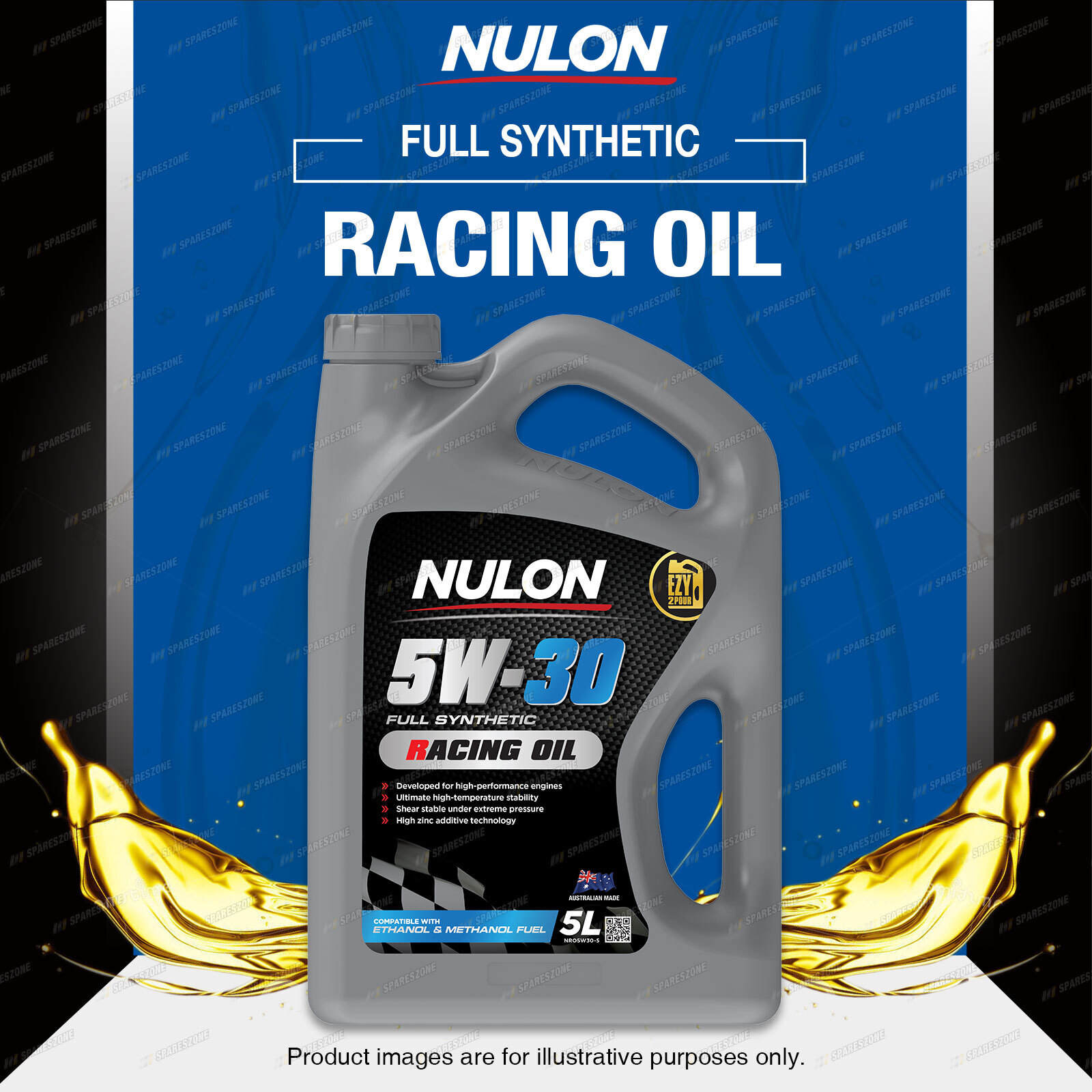 Nulon Full Synthetic 5W-30 Racing Engine Oil 5L for Subaru EJ20 EJ22 EJ25 FA20 | eBay