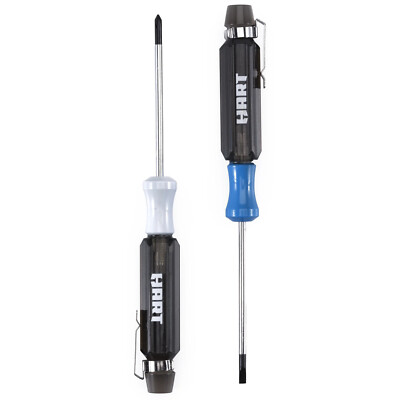 HART 2-PIECE POCKET ACETATE SCREWDRIVER SET 2-1/2" Length PHILLIPS ...