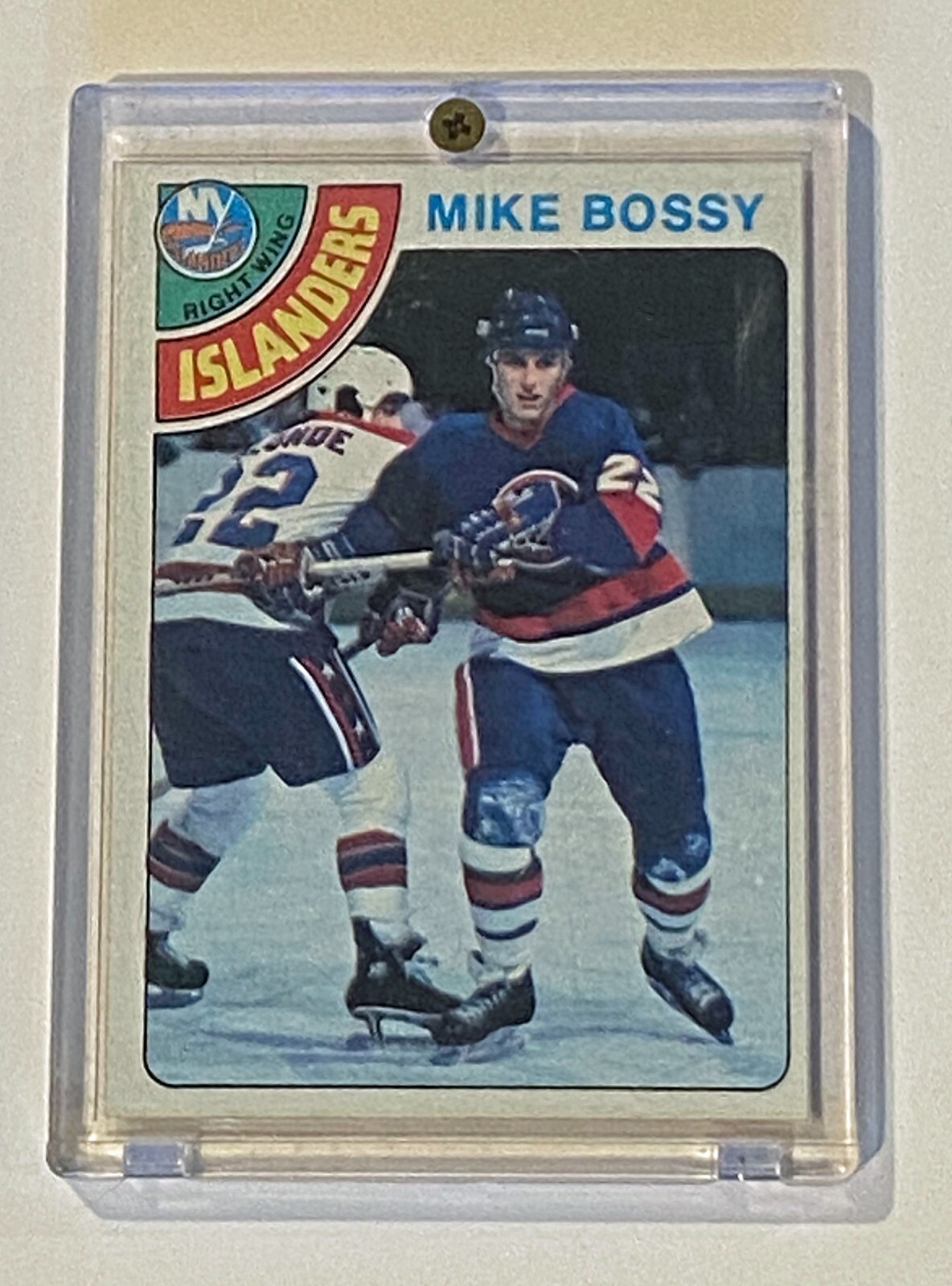 Vintage 1978-1979 Topps Mike Bossy Rookie Card #115 New York Islanders ...