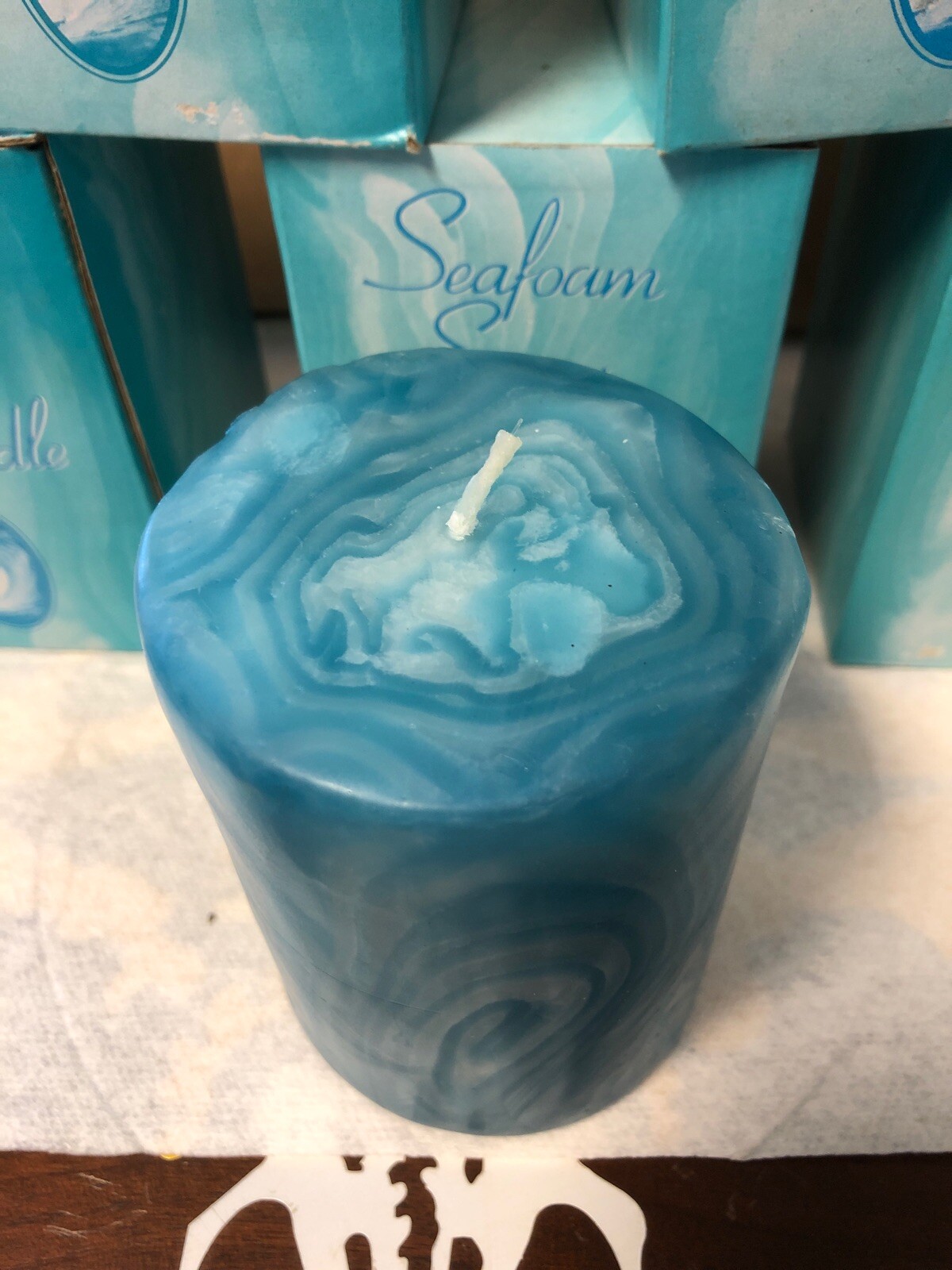 LOT OF 6 Seafoam Spray Ocean Scented Candle 4 x 3 inch | eBay