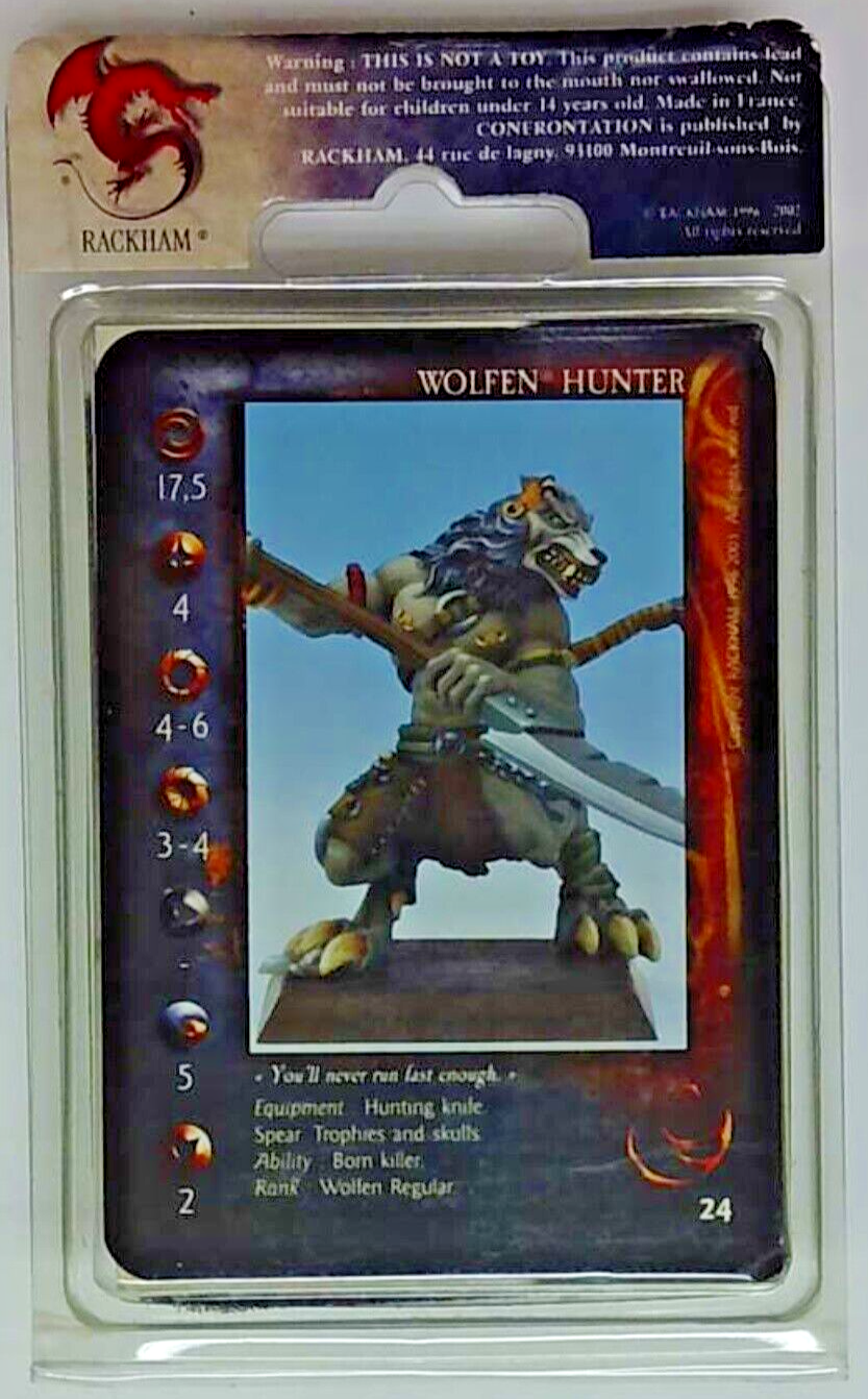 RACKHAM Confrontation: WOLFEN HUNTERS V2 WFRG05 | eBay