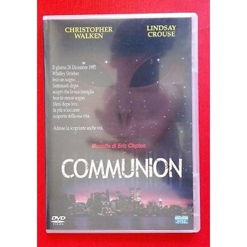 DVD Film Communion - Christopher Walken - Musiche di Eric Clapton ...
