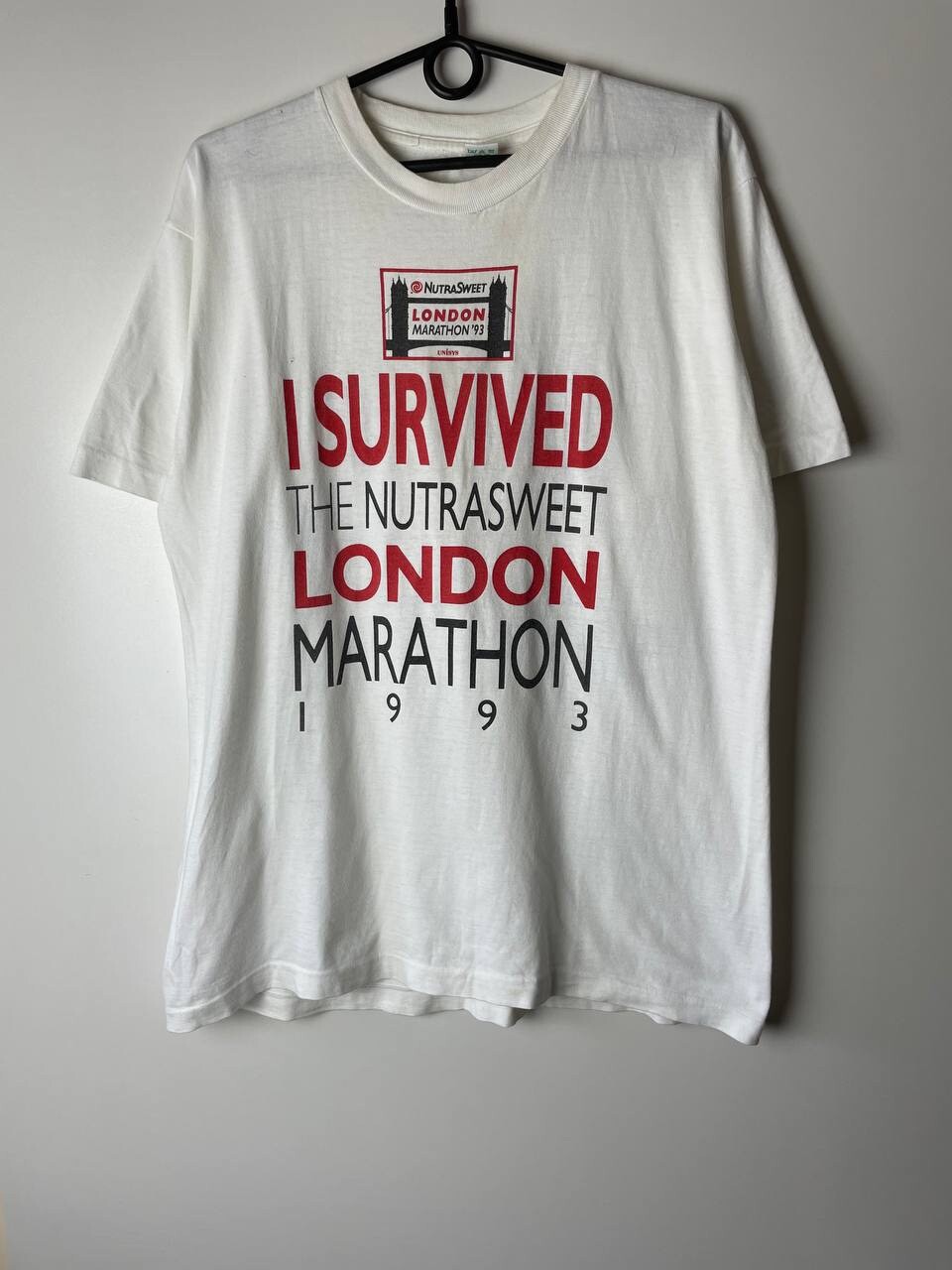 London Marathon 1993 vintage t-shirts size L | eBay