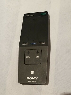 Sony RMF-YD003 Black Handheld Wireless Remote Control For Sony 4K Ultra ...