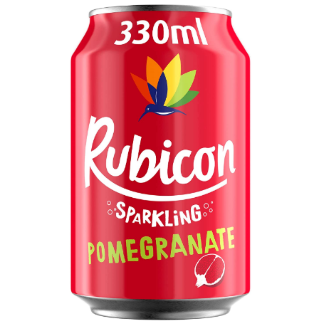 Rubicon Sparkling Fizzy Drink Cans, 330 ml - Pack of 18 Pack of 24 Fast ...