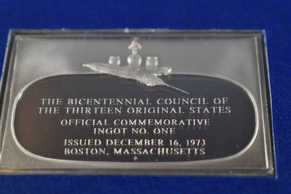 BICENTENNIAL COUNCIL OF THE THIRTEEN ORIGINAL STATES STERLING SILVER ...