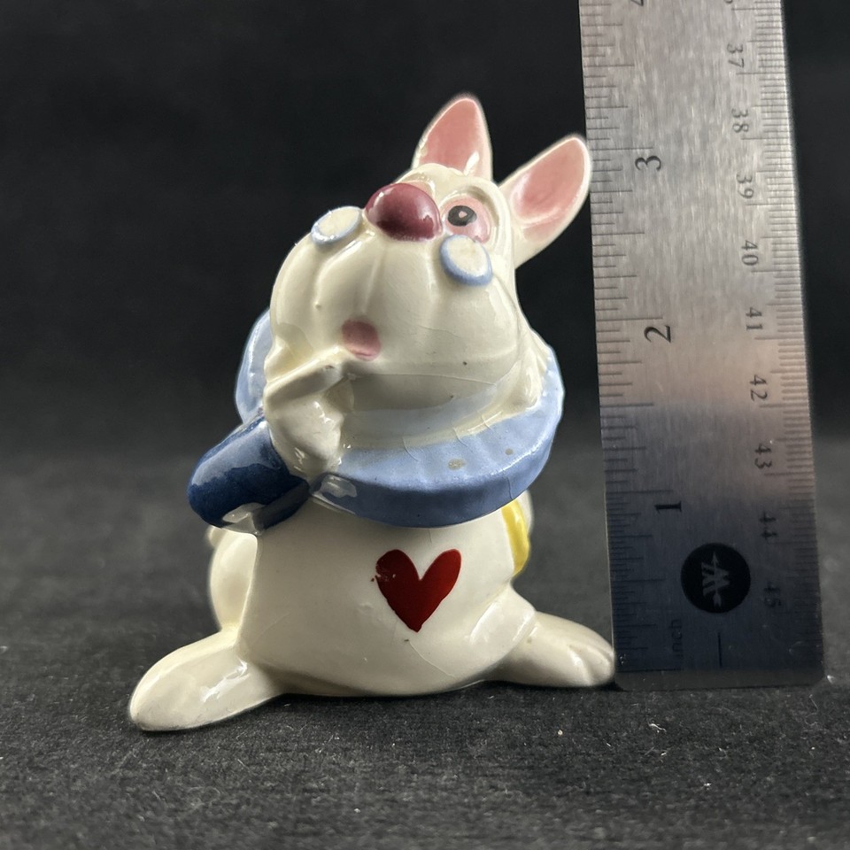 Disney the White Rabbit Figurine Alice In Wonderland | eBay