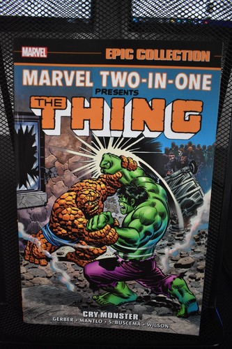 Marvel Epic Collection Marvel Two-In-One Volume 1 Cry Monster TPB RARE ...