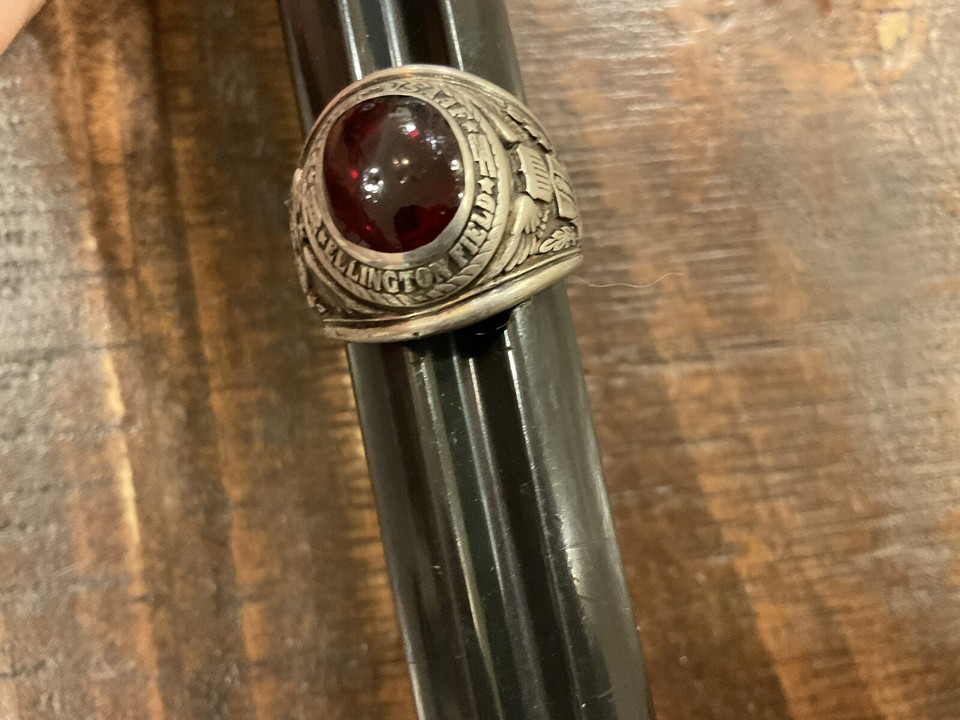 ORIGINAL WWII USAAF SCARCE 1944 DATED ELLINGTON FIELD TEXAS PILOT RING ...